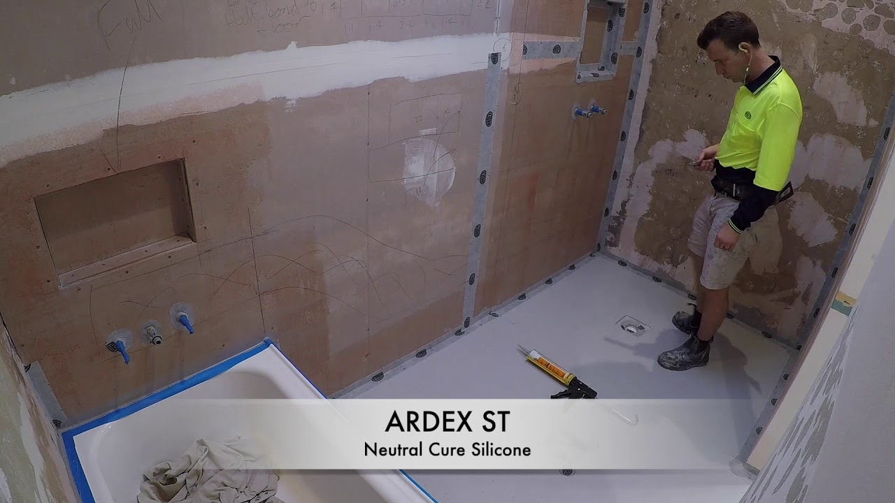ARDEX Waterproofing System - YouTube