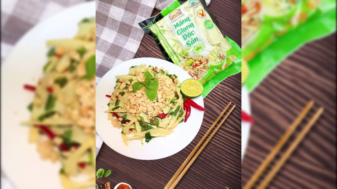 Cách làm Nộm Măng Tươi giòn ngon, đậm vị siêu đơn giản | Kim Bôi Foods ...