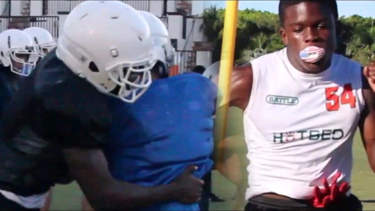 WCFL SHOWCASE FOOTBALL CAMP - YouTube