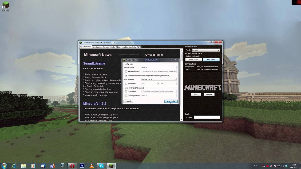 Minecore - Jak nainstalovat Minecraft 1.6.4 - YouTube