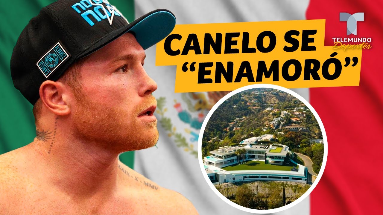 El lujoso barrio donde Canelo Álvarez se “enamoró” de una mansión ...