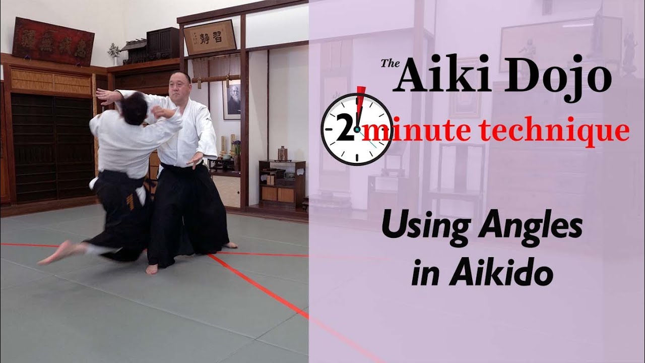 Using Angles in Aikido - The Aiki Dojo 2 Minute Technique #aikido # ...