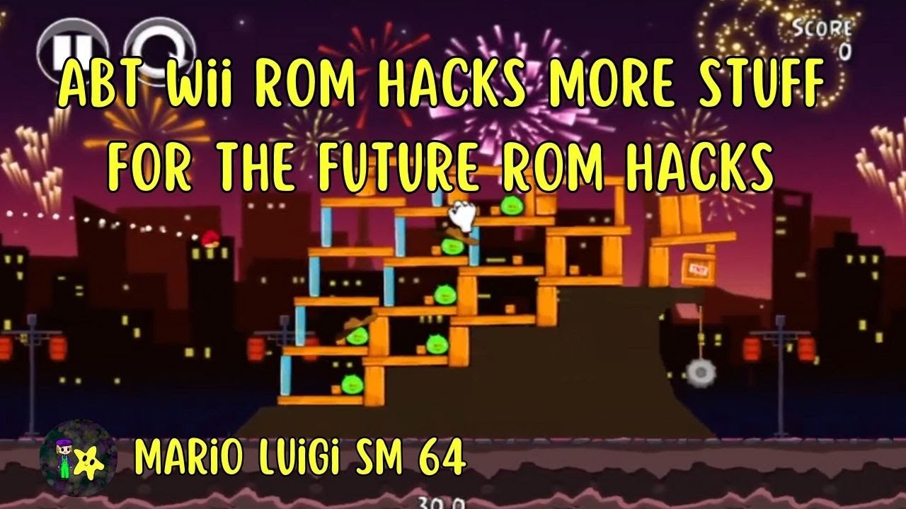 abt wii rom hacks more stuff For the Future rom hacks - YouTube