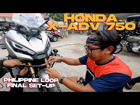 INTRODUCING MY 2ND PHILIPPINE LOOP BIKE | Honda X-ADV 750 final set-up ...