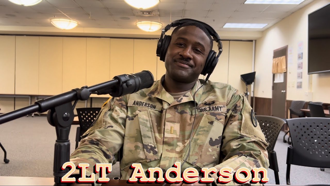 U.S. Army Soldier, 2LT Anderson talks about life before the Army and ...