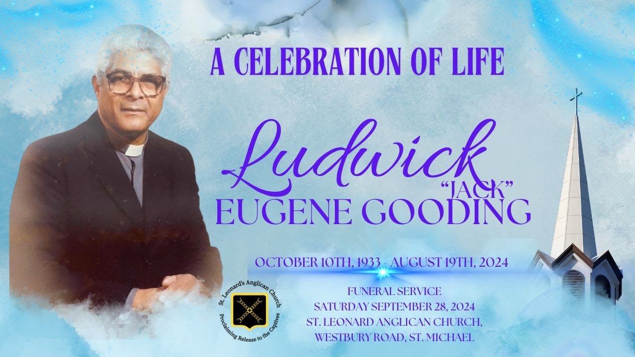 CELEBRATING THE LIFE OF - LUDWICK EUGENE "JACK" GOODING - YouTube