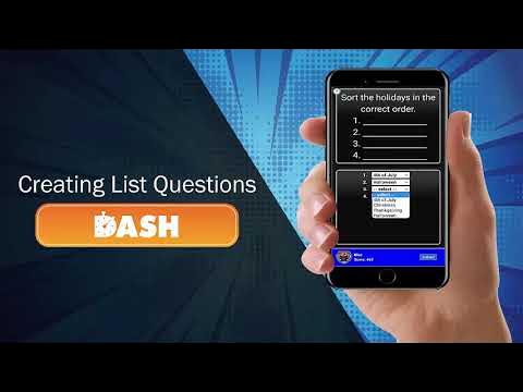 Introduction to List Questions in Dash - YouTube