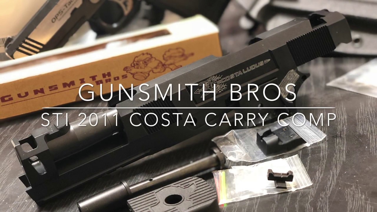 Gunsmith Bros. Costa Carry Comp For TM Hi-Capa コンバージョンキット開封/紹介動画【クリスコスタ ...