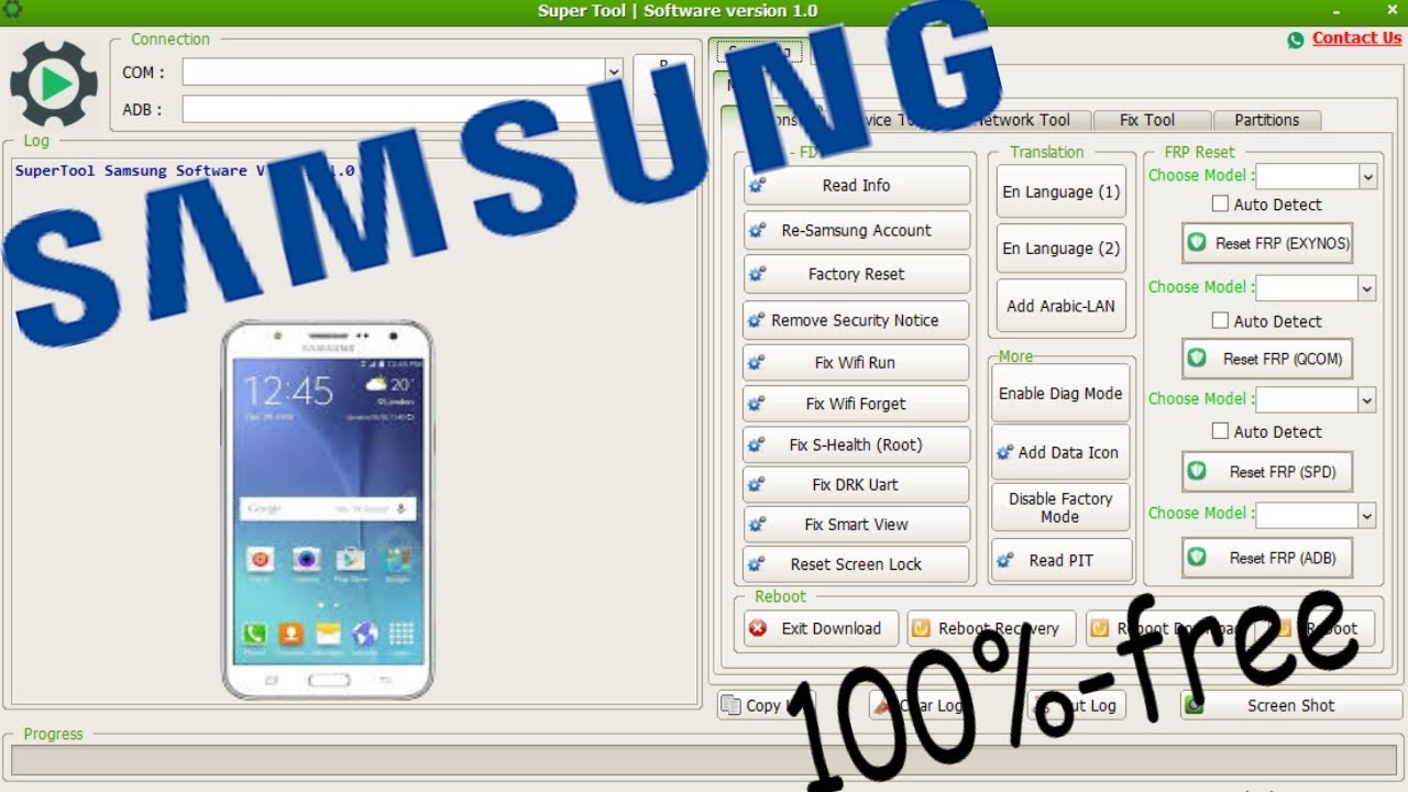 Super tool samsung v1.0 -- free // 32 bits y 64 bits - YouTube