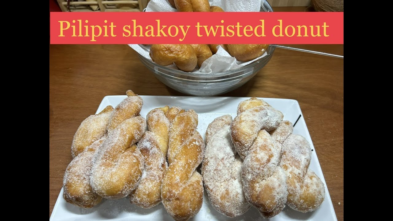 Pilipit/Shakoy / twisted donut bread recipe - YouTube