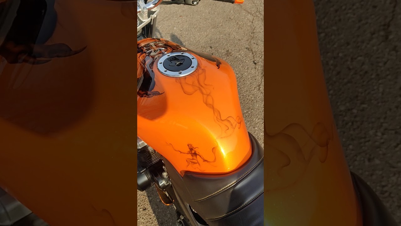 KAWASAKI ZR-7 GHOST RIDER - YouTube