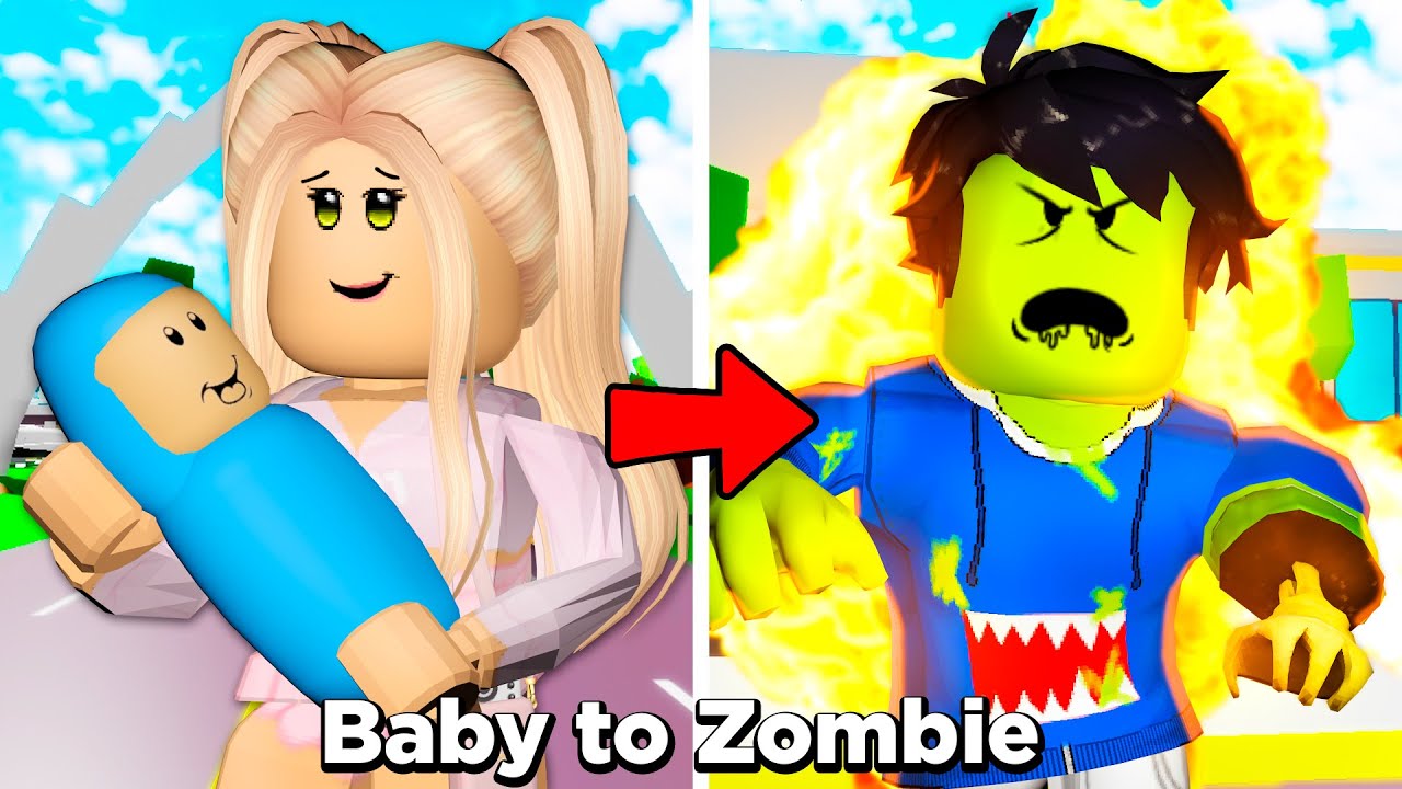 BABY TO ZOMBIE... Roblox Brookhaven 🏡RP (Movie) - YouTube