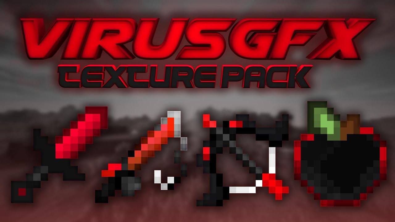 REVIEW TEXTURE PACK PVP MINECRAFT | "VIRUS GFX TEXTURE PACK" - YouTube