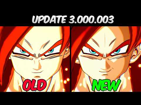 NEW Sparking! ZERO Update 3.000.003 Side by Side Comparison | DRAGON BALL: Sparking! ZERO