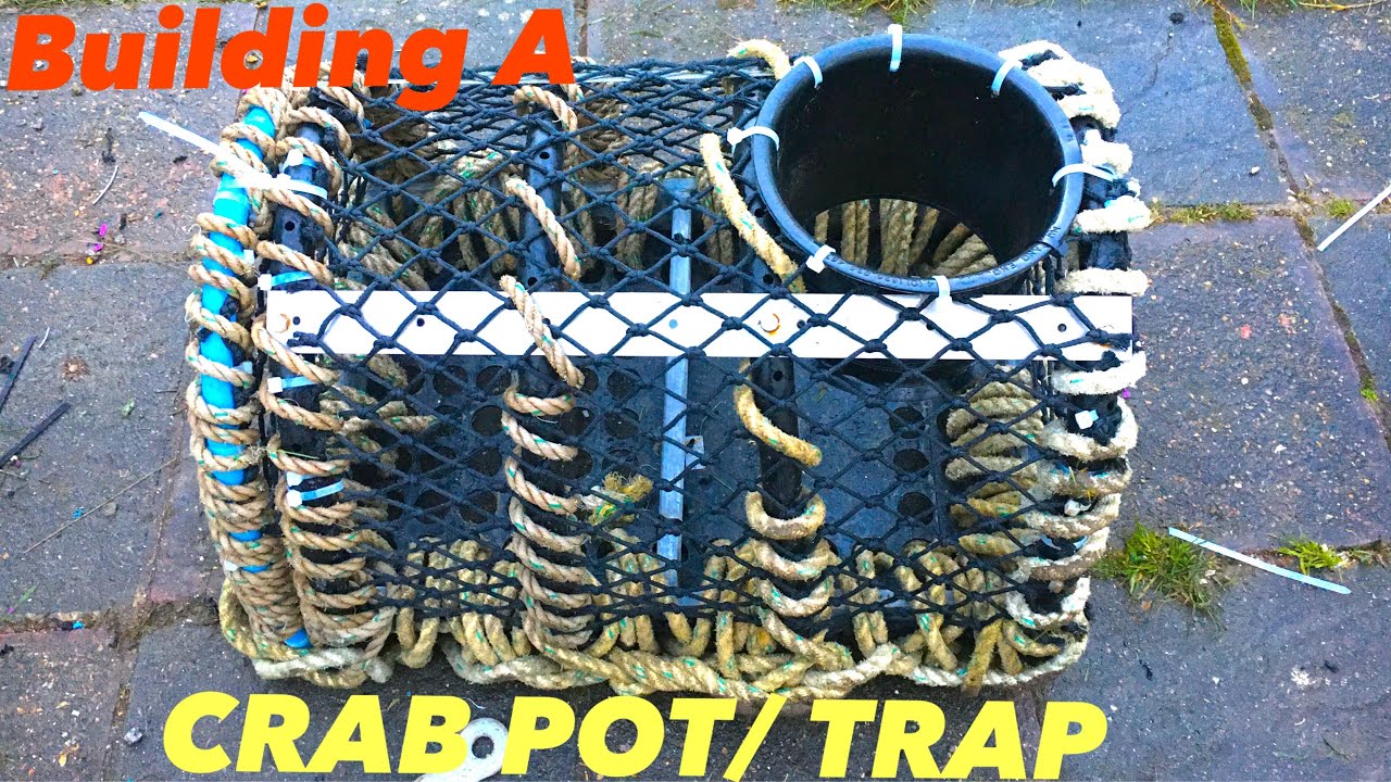CRAB & LOBSTER Pot Build, The Terminator Crab Pot ! - YouTube