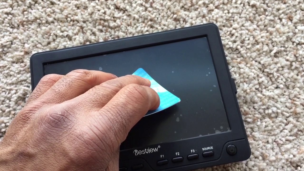Screen Protector on Field Monitor fail - YouTube