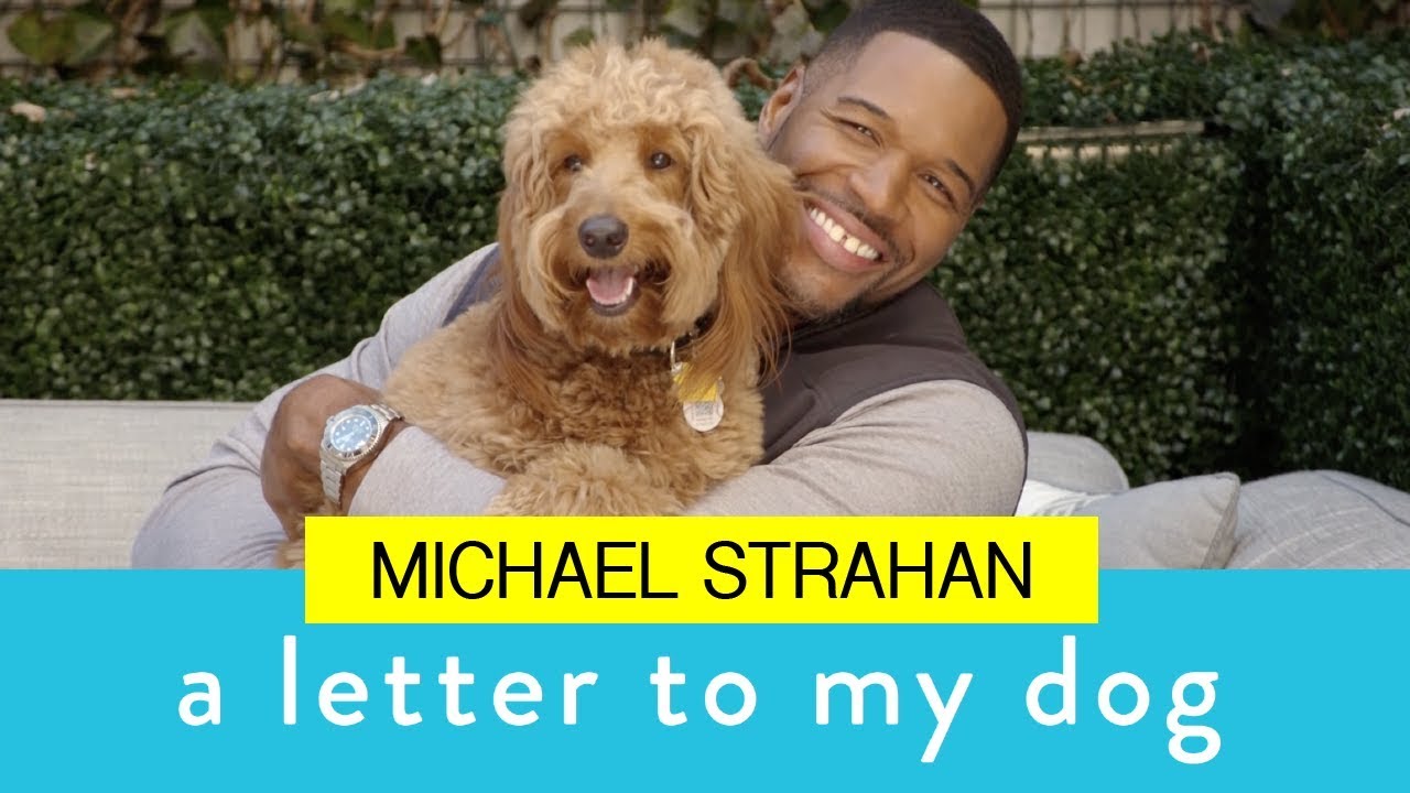 Michael Strahan Reads Letter To His Dog Enzo - YouTube