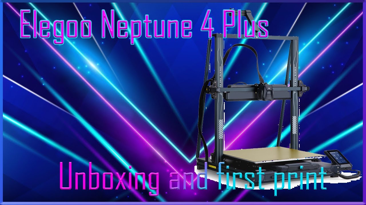 Elegoo Neptune 4 Plus - unboxing - YouTube