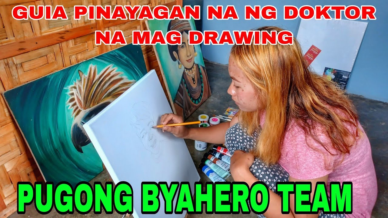 GUIA PINAYAGAN NG DOKTOR NA MAG DRAWING AT SI PUGONG BYAHERO PA ANG ...