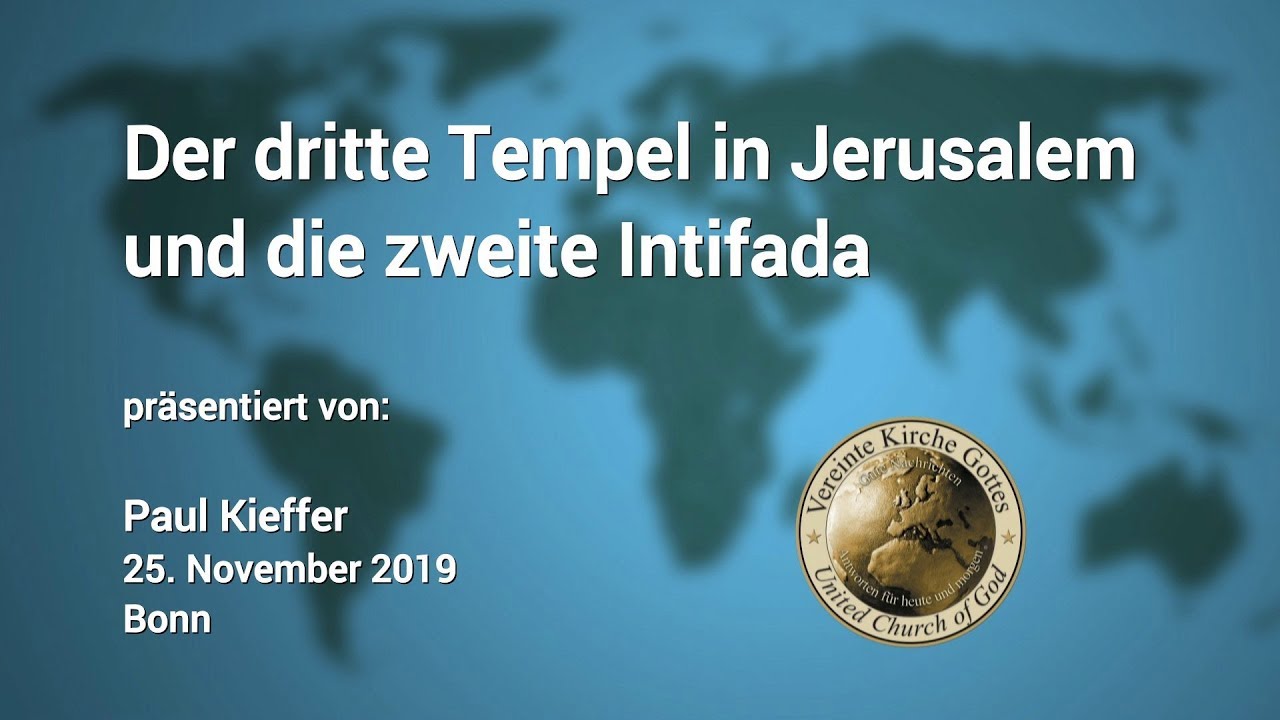 Der dritte Tempel in Jerusalem und die zweite Intifada - YouTube
