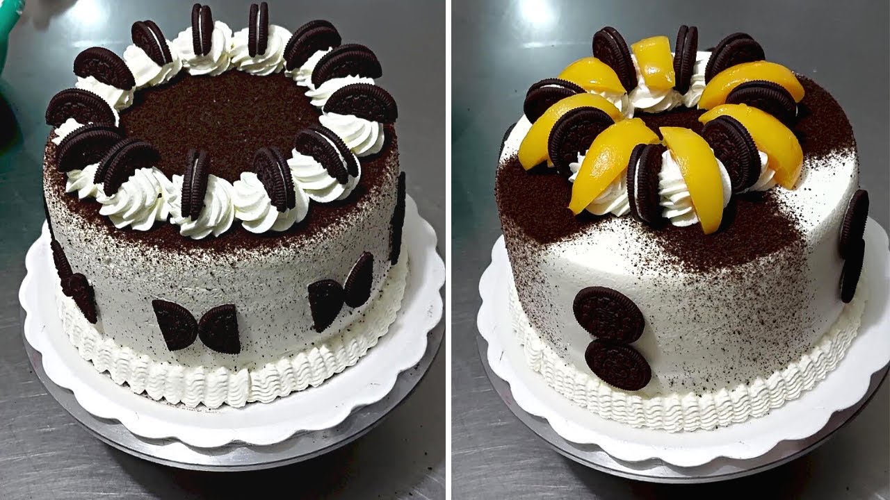 lo mas facil que veras el dia de hoy || decoracion de pastel con ...