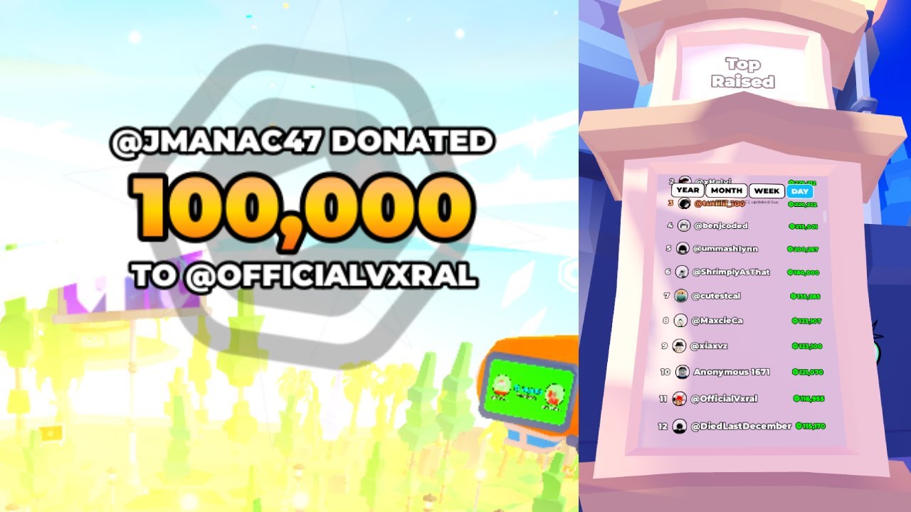 Receiving my 3RD NUKE Inside of PLS DONATE!? - YouTube