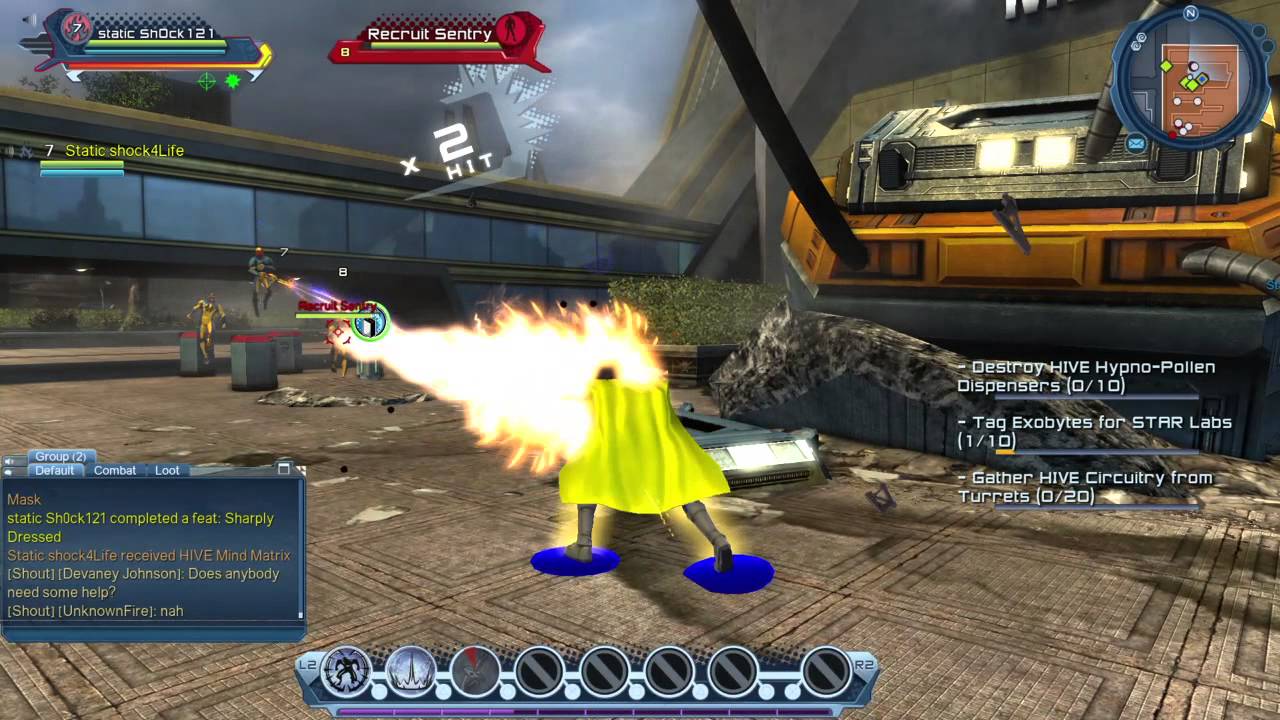 DC Universe Online static Shock part1 - YouTube