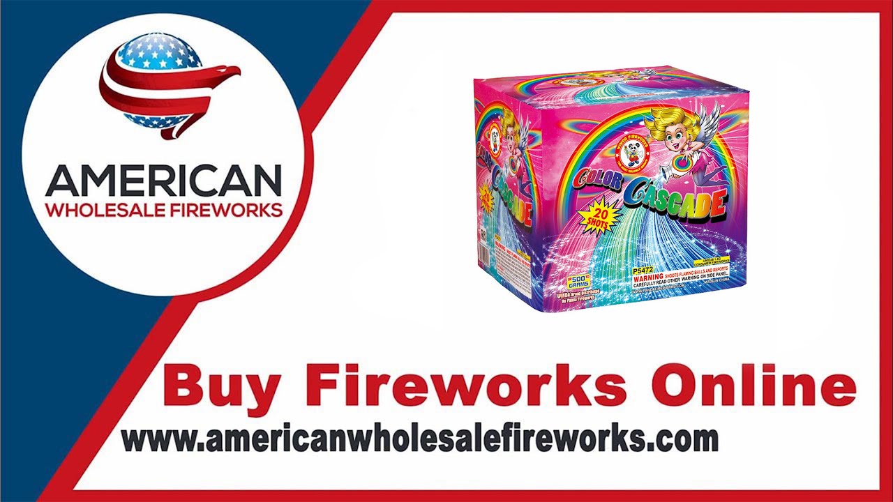 Color Cascade - Winda...Available at American Wholesale Fireworks ...