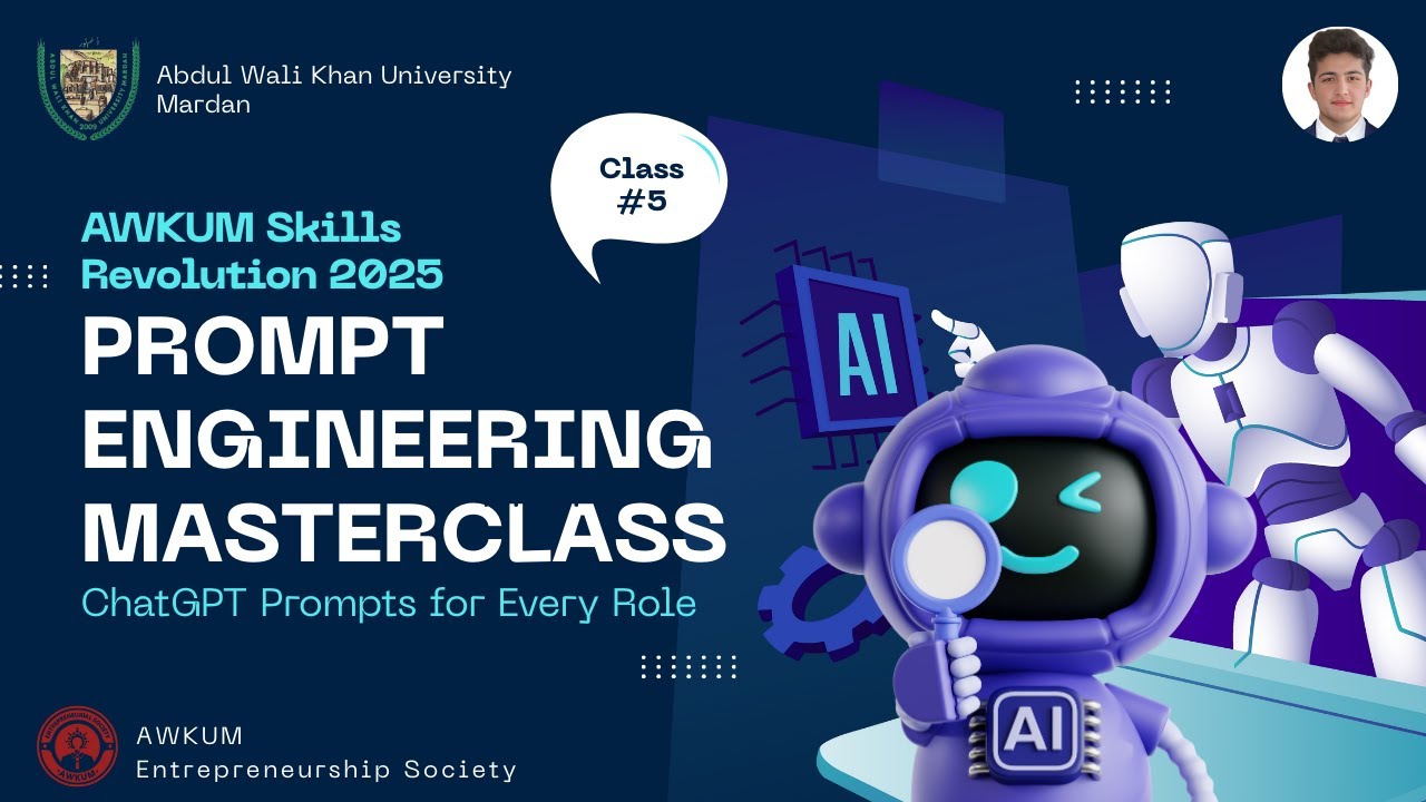 Prompt Engineering Masterclass | Live Workshop | AWKUM Skills Revolution 2025 - YouTube