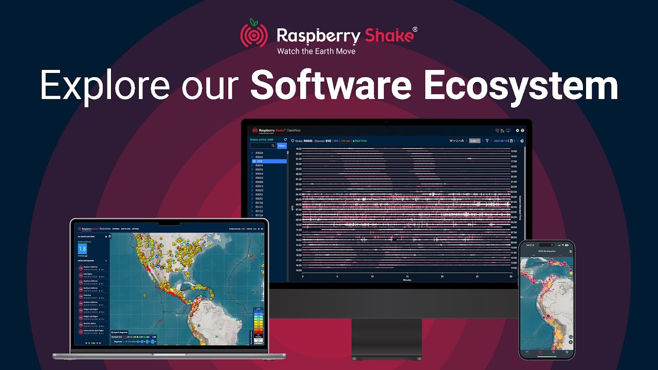 Do MORE with Your Raspberry Shake: Explore Our Free Software Suite ...
