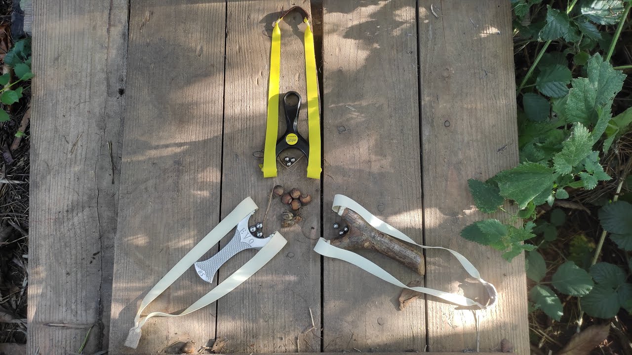 Catapult and Slingshot Nutcracker Test - YouTube