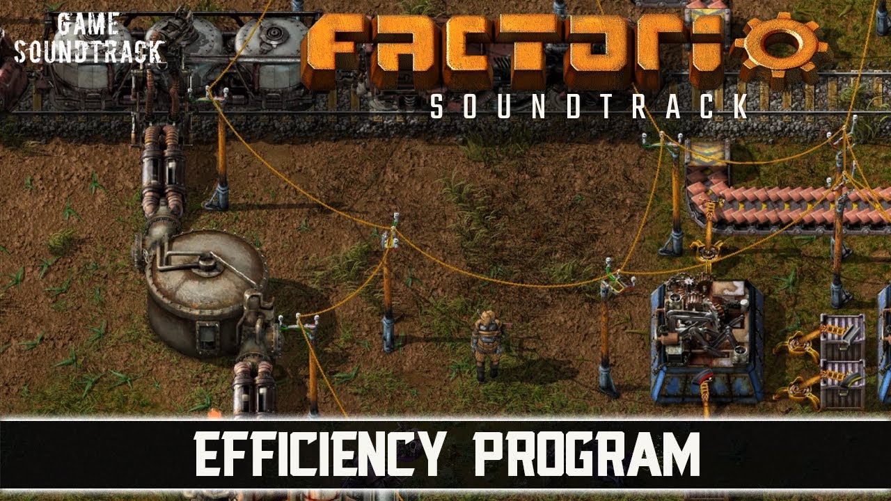 Factorio (2016) - Efficiency Program. Game Soundtrack. - YouTube