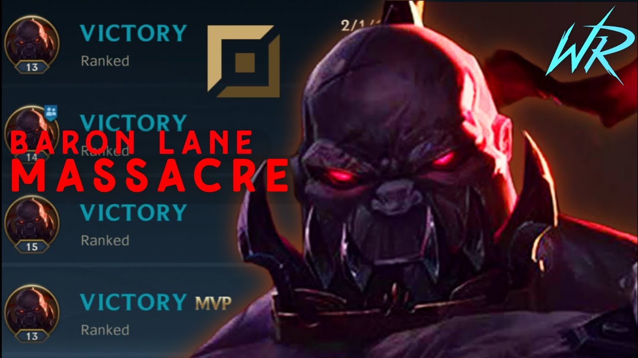 Wild Rift: Highest win rate rune and item build on sion full gameplay ...