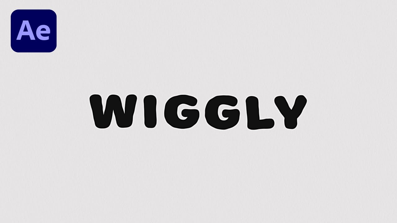 How to wiggle text using text animators inside Adobe After Effects ...