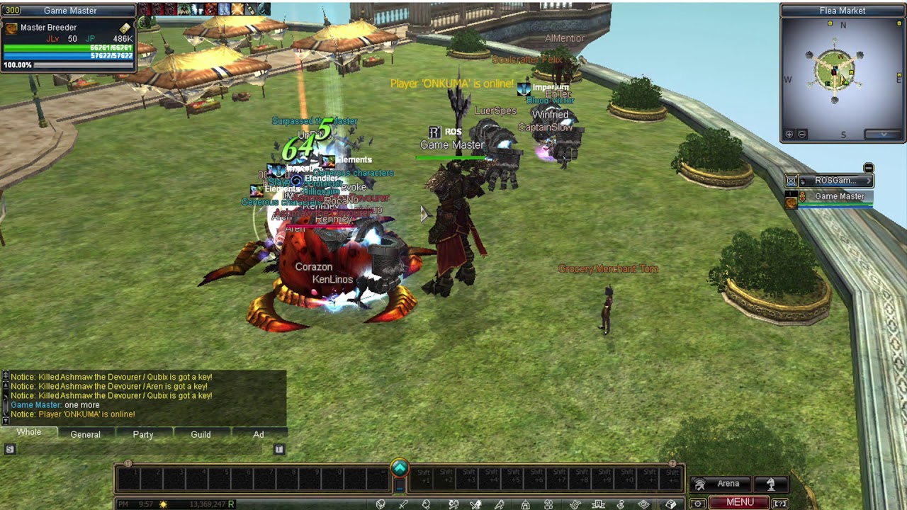 Rappelz Surprise Boss Event #01 - YouTube