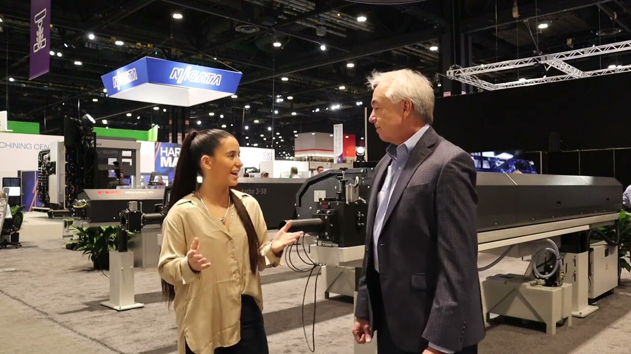 Edge Technologies gets interviewed by Shae from The HEH Group at IMTS ...