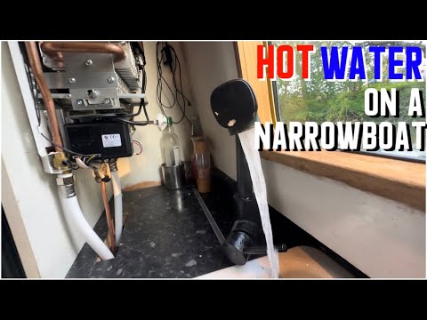 435. HOT WATER ON MY NARROWBOAT | COINTRA WATER HEATER - YouTube