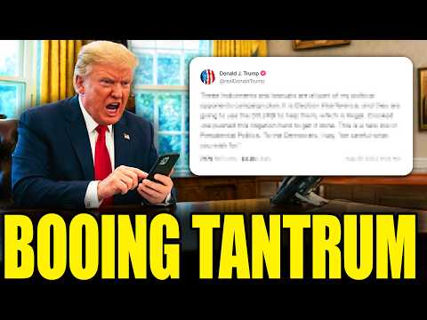 Trump Snaps After Boos And Posts This