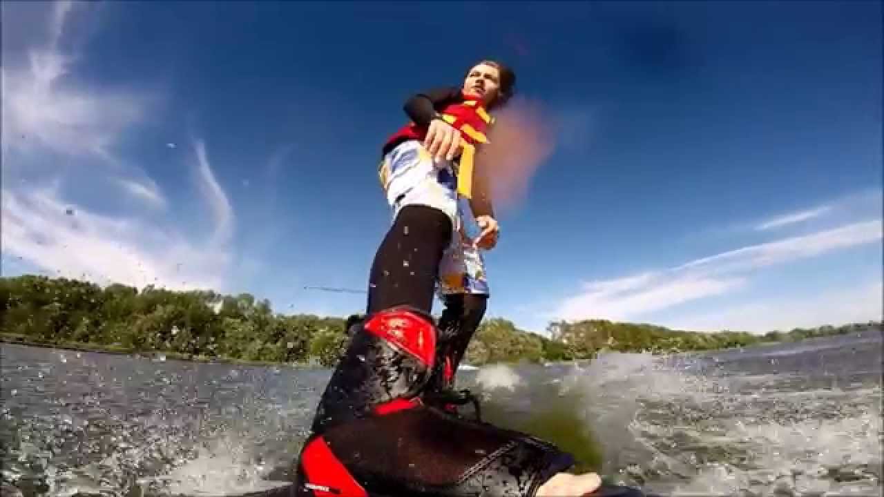 3 GoPro-Cameras on Wakeboard - Full HD Video - YouTube