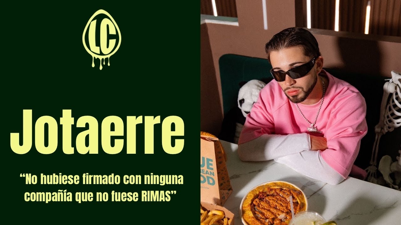 Jotaerre habla de ser el artista mas joven de RIMAS, luego de grabar con Karol G, su album y más ...