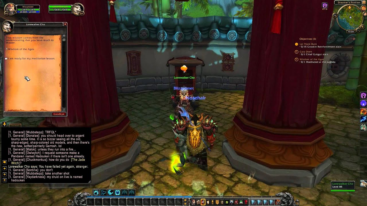SI: 7 Report - Wisdom of the Ages - World of Warcraft: Mists of ...
