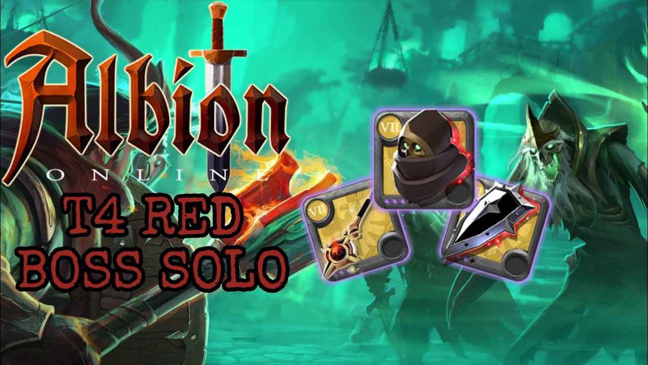 SOLO T4 RED BOSS (Shadow Caller) | Albion Online Mazmorra Estática ...