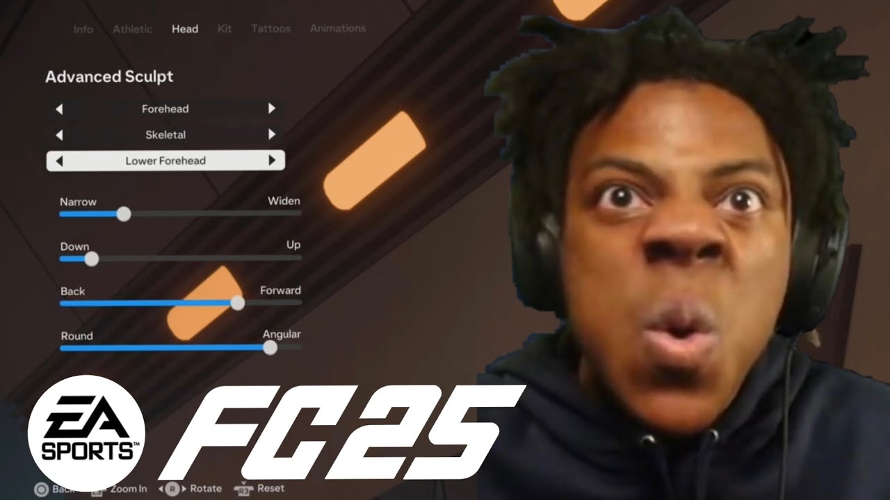 ISHOWSPEED FC 25 | Pro Clubs Face Customisation PRO CLUBS / CAREER MODE ...