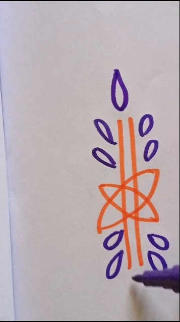 Simple border design for beginners ️ ️ - YouTube