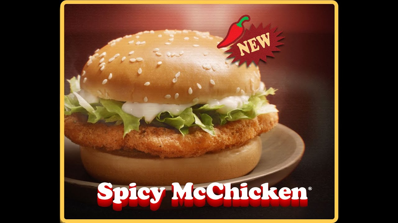 Spicy McChicken. The Classic With a Twist.