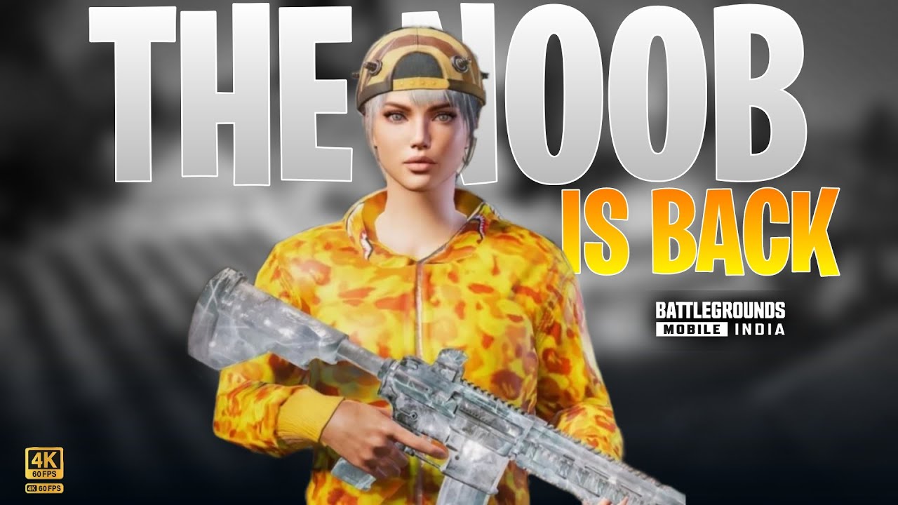 THE NOOB IS BACK | BGMI MONTAGE - YouTube