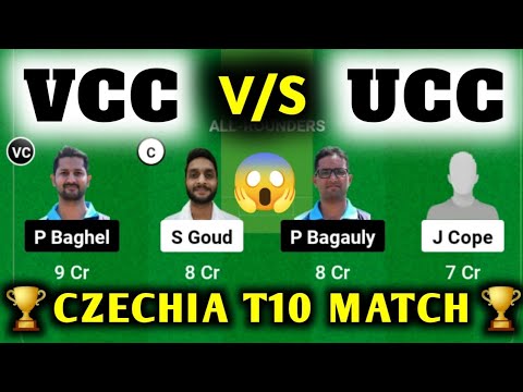 VCC VS UCC / VCC VS UCC Dream11 / VCC VS UCC Dream11 Prediction / VCC ...