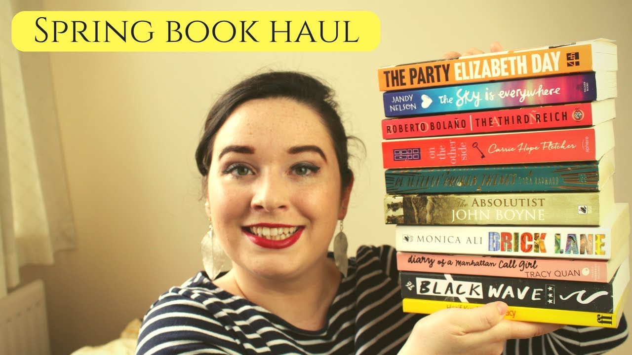 HUGE SPRING BOOK HAUL - YouTube