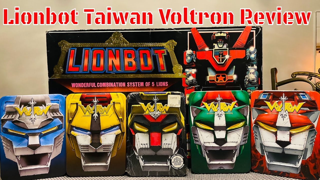 Lionbot Taiwan Voltron Review - YouTube