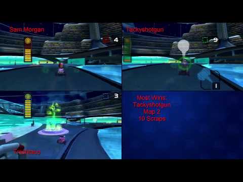Wall-E (360, PS3, 360) - Multiplayer - Robot Tag Simulator - Maps 1-4 ...